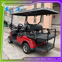 China 4 Wheel Electric Golf Cart  Ac Motor Controller With Rear Brake Lights For Resort Car for sale