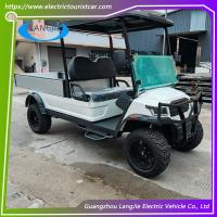 China 2 Seats Electric Luggage Cart  48V AC Motor Driven Battery Powered Carry Van For Park for sale