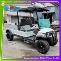 China 48v AC motor Electric Mini Truck 2 seats electric utility golf cart With Roof for Park for sale