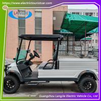 China White Color 2 Seeats Electric Luggage Cart buggy  With AC Motor For Park for sale