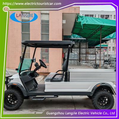 China White Color 2 Seeats Electric Luggage Cart buggy  With AC Motor For Park for sale