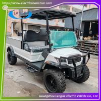 China AC Controller Electric Utility Carts Dry Battery Powered Utility Vehicles For Park for sale