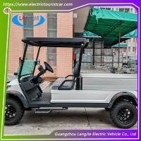China 48V  Motor Electric Utility Golf Cart 2 Person Electric Baggage Cart With Cargo For Hotel for sale