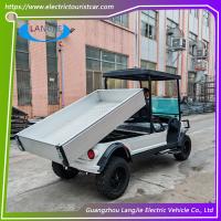 China 2 Seats Electric Luggage Cart  48V AC Motor Driven Battery Powered Carry Van For Park for sale