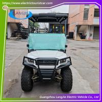 China White Color 2 Seats Passenger Electric Golf Carts AC Motor Electric Cargo Vehicle for Park for sale