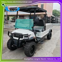 China White Color 2 Seats Passenger Electric Golf Carts AC Motor Electric Cargo Vehicle for Park for sale