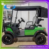 China 4 Wheel Electric Golf Car AC Motor 2 Seats Electric Passenger Vehicles For Park for sale