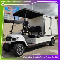 China White 2 Passenger Electric Golf Cart Factory AC motor 48V Electric Cargo Vehicle For Park for sale