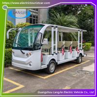China 14 Seats New Electric City Bus AC Motor 72V Electric Passenger Vehicles For Park for sale
