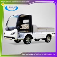 China 1000KGS Electric Carbage Collection Car AC Tourist Electric Utility Carts 2 Seats 100km For Range for sale