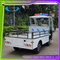 China 0.9 Ton Loading Capacity 2 Person Electric Mini Truck With Roof 5KW Powerful Motor Left Hand Drive for sale