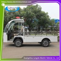 China 48V AC Motor Electric Cargo Vehicle 2 Seats Electric Pick Up Truck For Hotel for sale