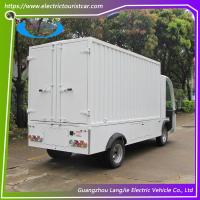 China AC Motor Electric Cargo Vehicle 2 Seater Electric Cargo Van For Goods Loading 1200kg for sale