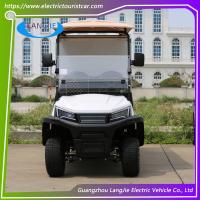 China Two Seats Electric Utility Golf Cart 48V AC Hotel Buggy Car With Roof Cargo Box for sale