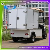 China AC Motor Driven Electric Luggage Cart 2 Seats Electric Golf Buggy For Resort for sale
