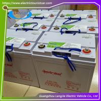 China Electric Shuttle Bus Lead Acid Battery 8V 150AH EXCAR For Steering And Suspension Parts for sale