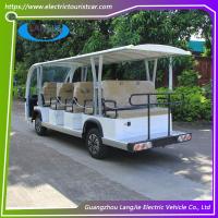 China Four Wheel 14 Seats Electric Passenger Vehicle 72V 7.5kw Ac Motor For Park for sale
