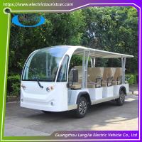 China Four Wheel 14 Seats Electric Passenger Vehicle 72V 7.5kw Ac Motor For Park for sale