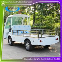 China 900KG Small Electric Cargo Van Airport Luggage Cart 4 Seats With CE Certificate  48V For Hotel for sale