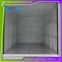 China 1.2 Ton Electric Luggage Cart For Airport Electric Cart AC Motor Electric Cargo Car for sale