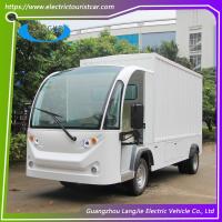 China 1.2 Ton Electric Luggage Cart For Airport Electric Cart AC Motor Electric Cargo Car for sale