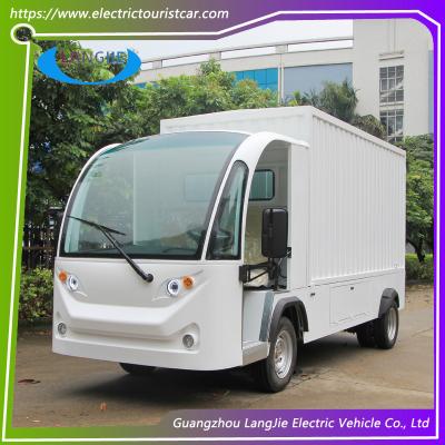 China 1.2 Ton Electric Luggage Cart For Airport Electric Cart AC Motor Electric Cargo Car for sale