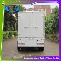 China Professional 7.5KW AC Motor Electric Luggage Cart 2 Seats Electric Transit Van For Hotel for sale
