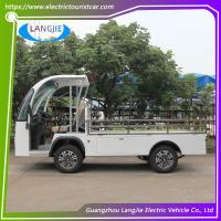 China 0.9 Ton Two Seater Electric Car AC Electric Hotel Buggy Car With Cargo For Airport for sale
