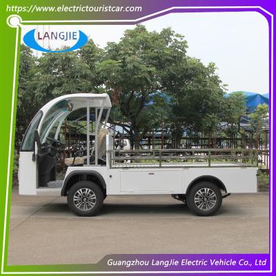China 0.9 Ton Two Seater Electric Car AC Electric Hotel Buggy Car With Cargo For Airport for sale