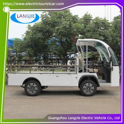 China 5KW Powerful Motorleft Hand Drive Electric Mini Truck 2 Seats 1.2 Ton Loading Capacity for sale
