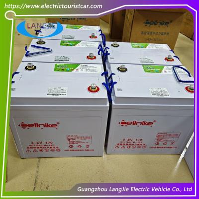 China Lead Acid Battery 6V 170AH Marshell For Electric Golf Car Parts for sale