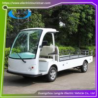 China 2 Seats Battery Powered Electric Luggage Cart AC Motor 48V Controller For Factory for sale