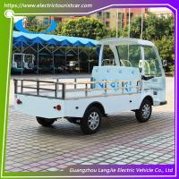 China 2 seats Electric Luggage Cart AC motor controller 48V electric cargo car for Hotel for sale