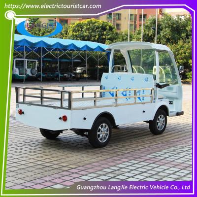China 2 seats Electric Luggage Cart AC motor controller 48V electric cargo car for Hotel for sale