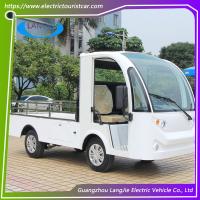 China White 2 Seats Electric Delivery Car AC 48V Electric Powered Utility Vehicles For Factory for sale
