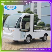 China White 2 Seats Electric Delivery Car AC 48V Electric Powered Utility Vehicles For Factory for sale
