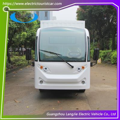 China 2 Seats Electric Cargo Car AC Motor Electric Transit Van For Hotel Buggy Car With Door for sale