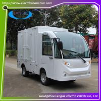 China 2 Seats Electric Cargo Car AC Motor Electric Transit Van For Hotel Buggy Car With Door for sale