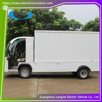 China 2 Seater 1200KG Small Electric Luggage Cart AC Motor 72V Electric Cargo Car For Airport for sale