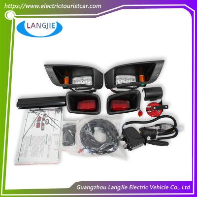 China Golf Cart Kart 12V DC LED Front Head Lights Brake Rear Tail Lights Kit For EZGO TXT for sale