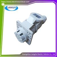 China Low Voltage 2P 220V 32A Marshell Electric Sightseeing Car Y-20 Power Plug And Socket IP44 Bus for sale