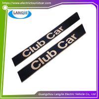 China CIub Car Golf Car Logo Front Cover Label Pioneer Model 102502601 OEM Logo Label for sale