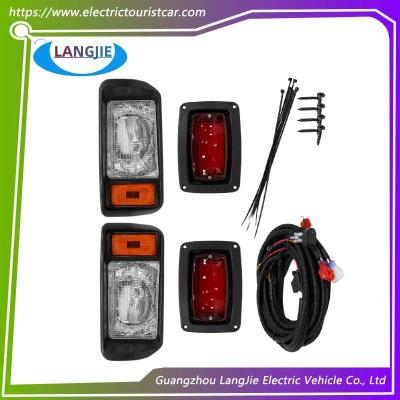 China CIub Car DS Imported Golf Cart Lighting Kit, Left And Right Front Headlights LED Rear Lights for sale