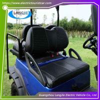 China Club Car DS Golf Car Front Cushion Double Diamond Pattern Seat Black Set Accessories for sale