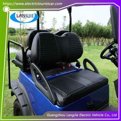 China Club Car DS Golf Car Front Cushion Double Diamond Pattern Seat Black Set Accessories for sale