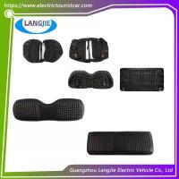 China Golf Car Club Car DS Black Small Square Front Seat Cushion Waterproof And Crack Resistant Seat Cushion Cover for sale