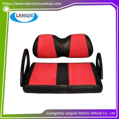 China Club Car Golf Cart External Accessories Seat Leather Cover Front And Rear Seat Backed Seat for sale