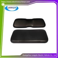 China Club Car Golf Cart Front And Rear Green Leather Covers With Scratch Resistant Leather for sale