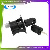 China Black Circular Key Switch Accessory For EZGO RXV Golf Cart for sale