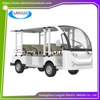 China AC Motor 5KW Rear View Mirror Electric Car Tour 8 Seats Club Car Precedent Golf Cart For Park for sale